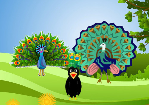 "Putting on peacock feathers will not make you a peacock," they said to ...